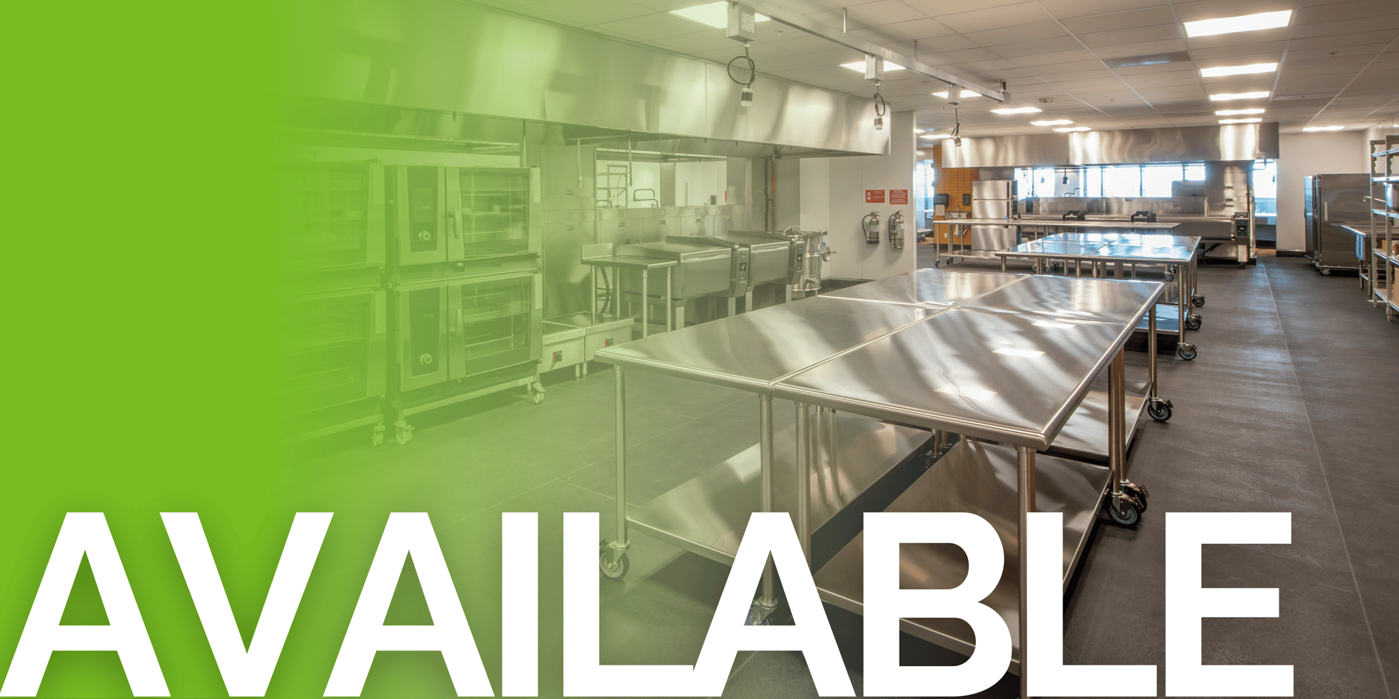PREP Commercial Kitchens available